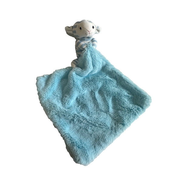 Kellytoy | Toys | Kellytoy Blue Sheep Lamb Stripe Plush Toy Lovey Baby ...
